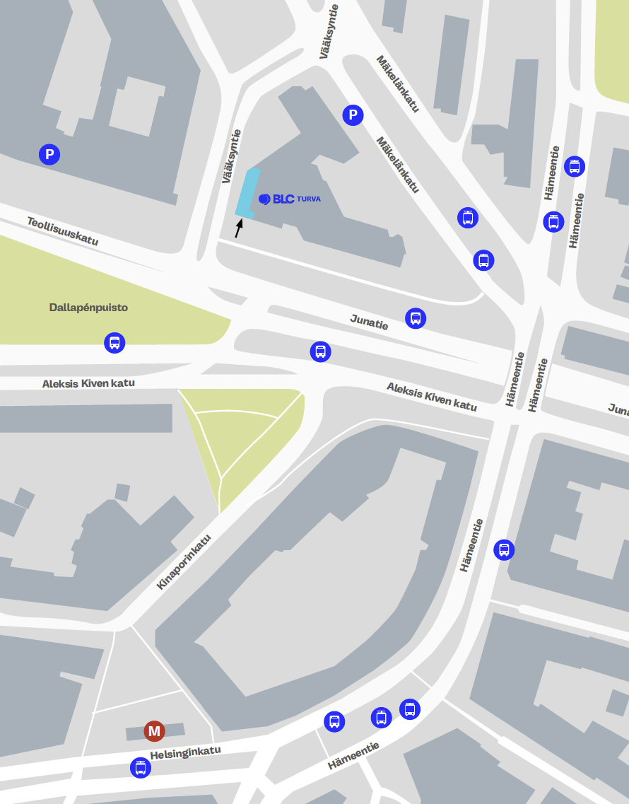 BLC Turva | Yhteystiedot | Helsinki